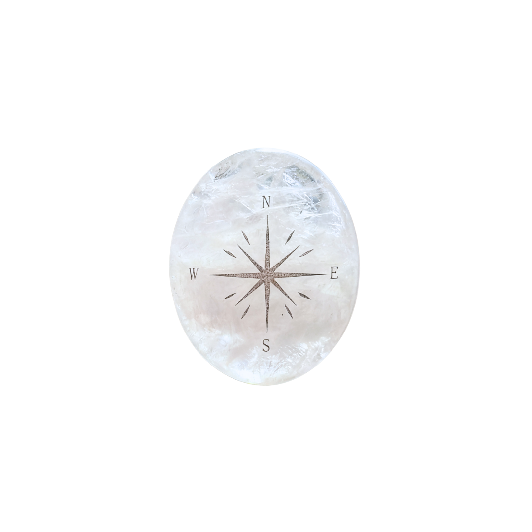 Compass Star – Clear Quartz – EcoWish Life